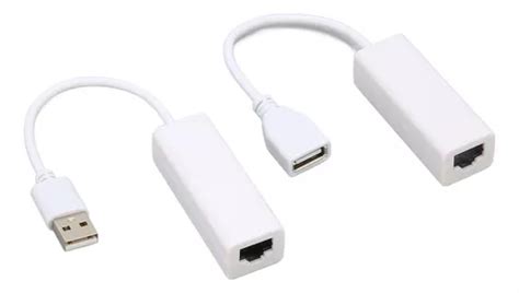 Adaptador Ethernet Usb 2 0 Rj45 Extensor De Cable De Red Rj4 Cuotas Sin Interés