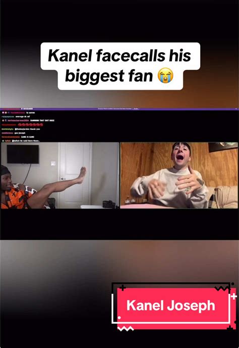 Kanel Josephs Unexpected Facetime With His Biggest Fan Tiktok