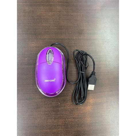 Zeecool Usb Optical Mouse Shopee Malaysia
