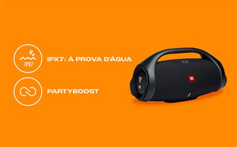 Caixa De Som Port Til Jbl Boombox Rms W Bluetooth Prova Sobraltech