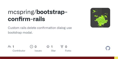 github mcspring bootstrap confirm rails custom rails delete