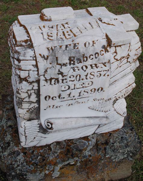 Susan Isabelle J Terwilliger Babcock 1857 1890 Find A Grave Memorial