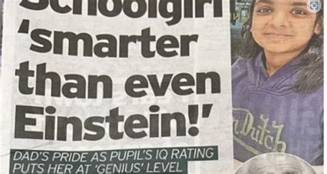 Uk School Girl Of Sl Origin Beats Einstein In Mensa Iq Test Sri Lanka