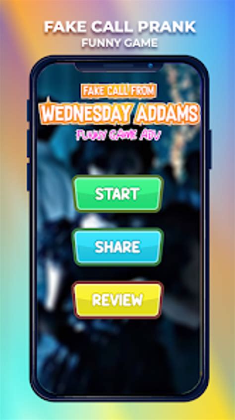 Wednesday Addams Game Fakecall For Android Download
