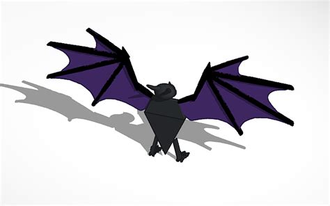3d Design Bat Tinkercad