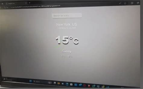 Prerana Badjate On Linkedin Webdevelopment Weatherapi Html Css Javascript Webapplications