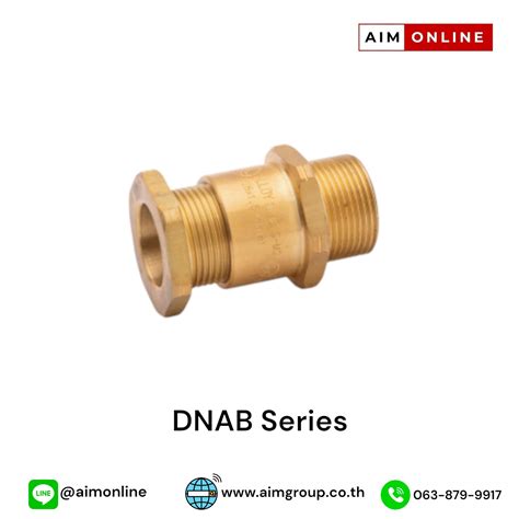 Alloy Barrier Cable Gland For Non Armoured Cablednab Series Aimgroup