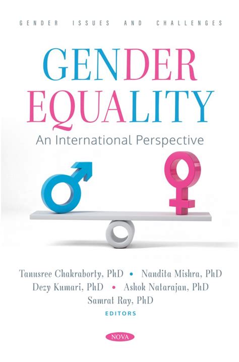 Gender Equality An International Perspective Nova Science Publishers