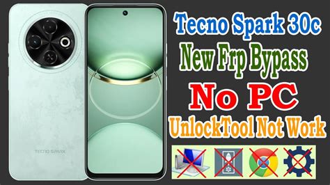 Tecno Spark C FRP Bypass KL New Working Method YouTube