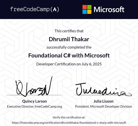 Microsoft Csharp Freecodecamp Softwaredevelopment