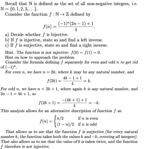 Solved Recall That N Is Defined As The Set Of All Chegg Com