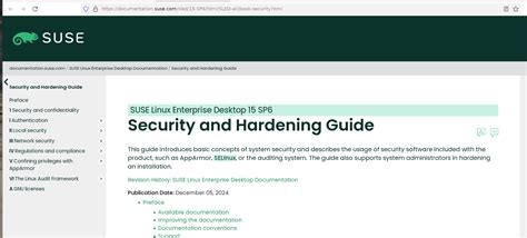 Measures To Harden An Opensuse Install And To Run An Opensuse System