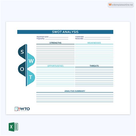 Free SWOT Analysis Templates Word Excel PPT