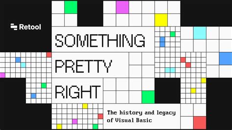 something pretty right a history of visual basic r visualbasic