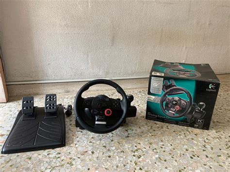 Logitech Driving Force Gt Video Gaming Gaming Accessories Controllers On Carousell