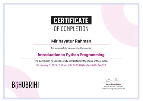 Mir Hayatur Rahman Shanto On Linkedin Alhamdulillah I Completed A