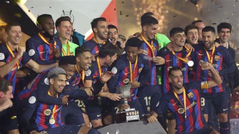 ما قيمة المكافأة المالية لبرشلونة بعد الفوز بكأس السوبر؟