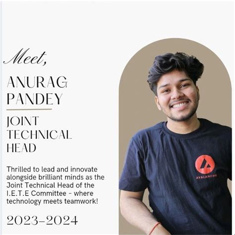 Anurag Pandey On Linkedin Iete Techleadership Ietemhssce Techy