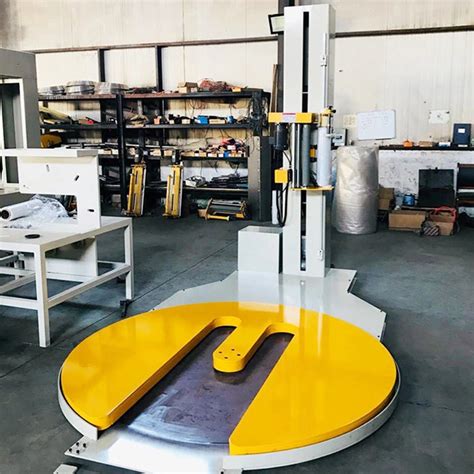 High Quality Pallet Packaging Machine Turntable Mode Small Stretch