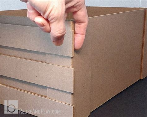 Crate Toy Box From Cardboard Reuse And Play Crate Toy Box From Cardboard Reuse And Play