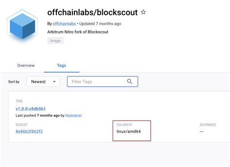 blockscout container is failing to start on m1 macs while running a local dev node · issue 1570