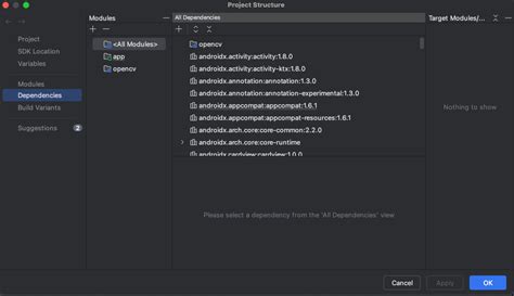 Opencv Android编译遇到的相关问题处理error While Evaluating Property Compileroptionsj Csdn博客