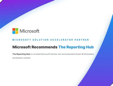 The Reporting Hub Blog Microsofts Embedded Analytics Solution