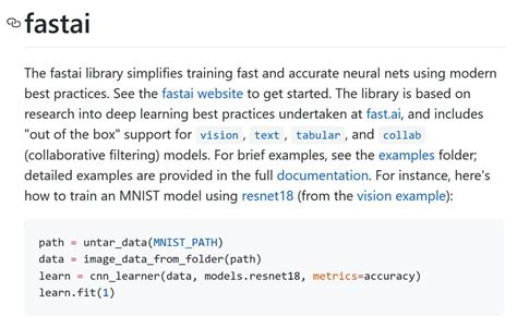 Best Practices For Pytorch Are Now Pip Installable Pip Install Fastai Rdatascience