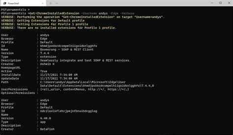 Powershell 5 Browser Extensions Andysvints