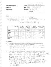 Lab Revised Pdf Ll T Lt Ll I L Cd Experiment Data Sheet Name CHEM Date Buffer