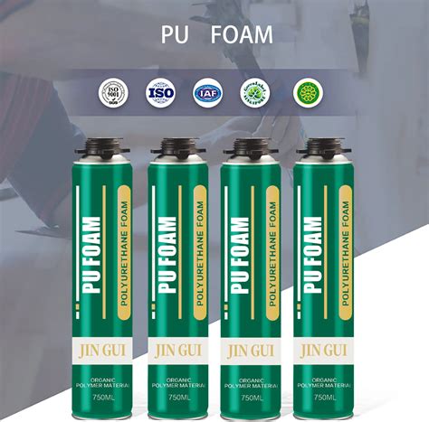Jingui Factory Produces Pu Foam Foaming Agent Suitable For General Door And Window Joint Filling