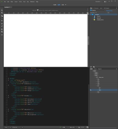 How To Create A Simple Css Dropdown Menu Hostpapa Knowledge Base