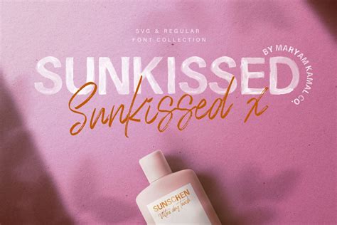 Sunkissed X Font Duo ReveryWorks