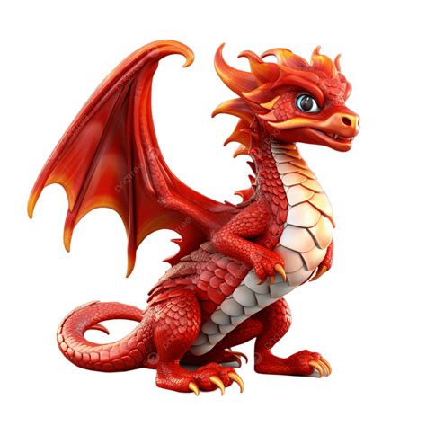 Hình ảnh Một Con Rồng đỏ 3d Dễ Thương Png Một Con Rồng đỏ 3d Dễ Thương Png Rồng đỏ Dễ Thương