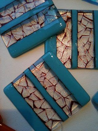 Fused Glass Coasters Fused Glass Glass Fusing Projects Fused Glass