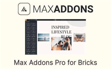 Max Addons for Bricks Builder Licence Key Trọn Đời Theme và Plugin