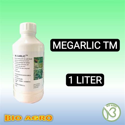 Megarlic Organic Pesticide Garlic Oil 1l Shopee Malaysia