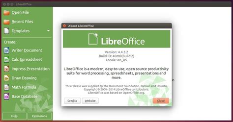 How To Upgrade To Libreoffice 443 In Ubuntu 15041404 Ubuntuhandbook