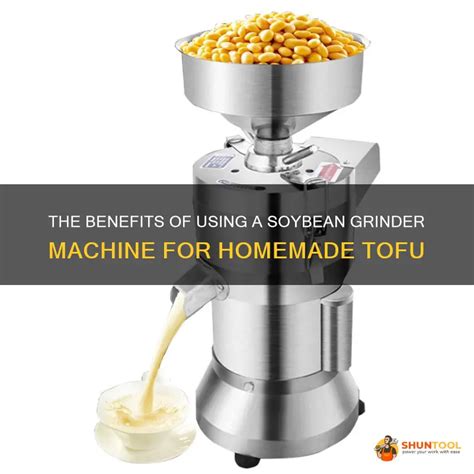 The Benefits Of Using A Soybean Grinder Machine For Homemade Tofu