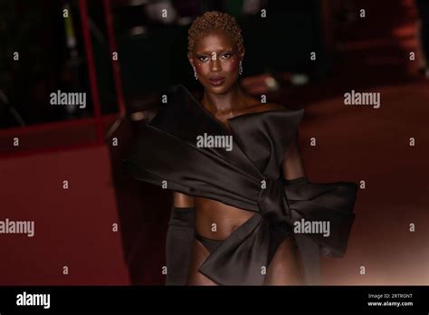 Jodie Turner Smith Poses For Photographers Upon Arrival At The Vogue