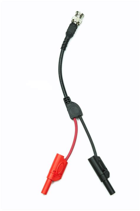 Flexible Adapter For Banana Plugs To Bnc Male