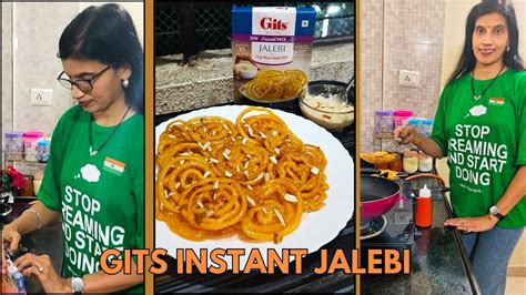 Gits Jalebi Recipe Instant Jalebi By Gits Youtube