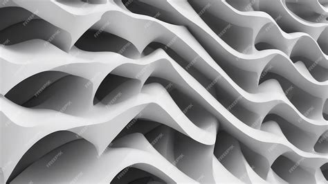 Premium Ai Image Abstract Of White Wave Pattern Parametric Architectural Design Geometric Premium Ai Image Abstract Of White Wave Pattern Parametric Architectural Design Geometric