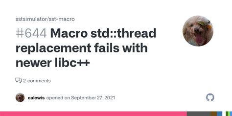 Macro Std Thread Replacement Fails With Newer Libc Issue Sstsimulator Sst Macro GitHub