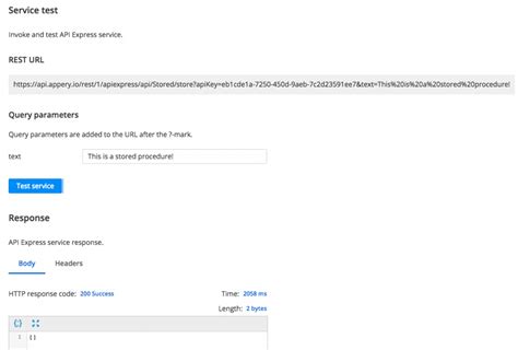 How To Expose A Database Stored Procedure As A Rest Api App Development Blog
