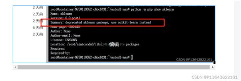 已经通过pip Install Sklearn 安装了sklearn 运行的时是显示没有这个模块呢modulenotfounderror：no Module Named ‘sklearn