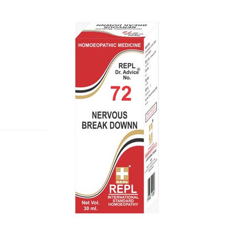 Homeopathy Repl Dr Advice No 72 Drops For Tension 15 Off Homeomart