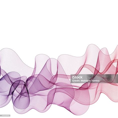 Bright Colorful Wave Wave Pattern Color Abstract Vector Illustration Presentation Template