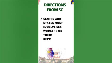 What Supreme Court Said About Sex Workers Shorts Ytshorts Sexworkers Youtube