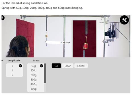 For The Period Of Spring Oscillation Lab Spring With